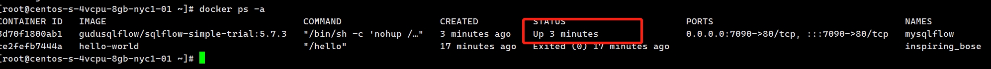 sqlflow docker 测试版本安装使用 - Gudu SQLFlow 中文官方博客